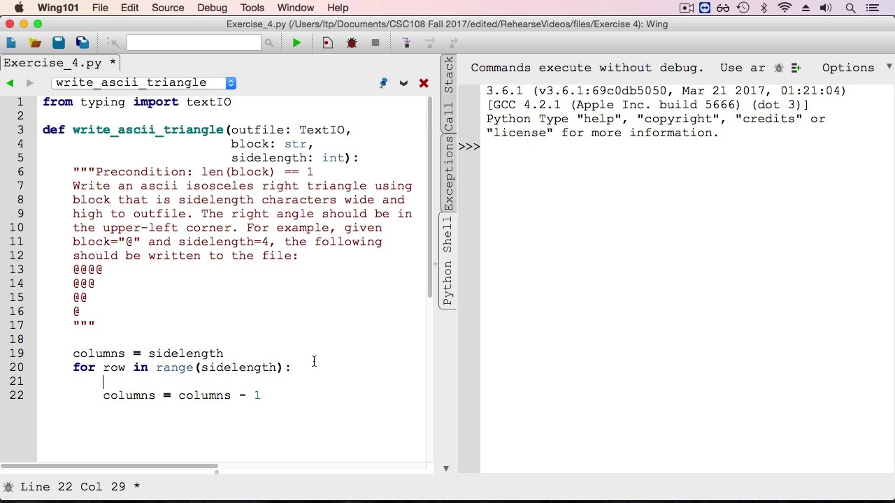 Write Ascii Triangle YouTube Write Ascii Triangle YouTube
