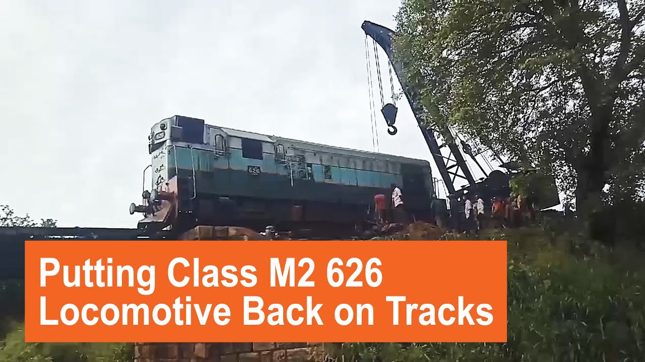 Putting Class M2 626 Locomotive Back on Tracks - YouTube