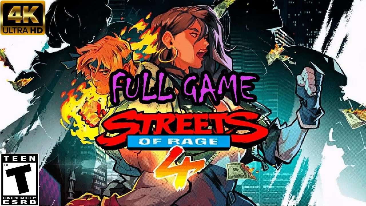 Streets of Rage 4 - Full Playthrough (1P Story Mode, All SoR4 ...