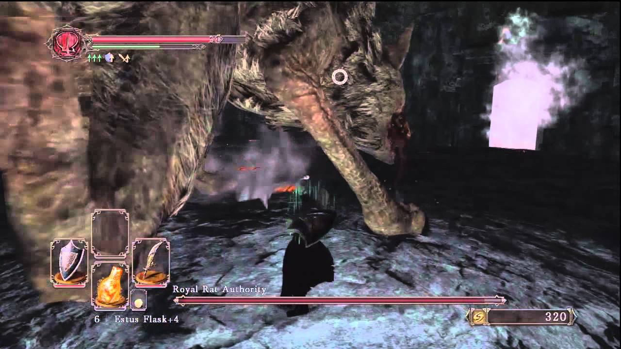 Dark Souls 2 - Royal Rat Authority Boss Fight [HD] (Melee) - YouTube
