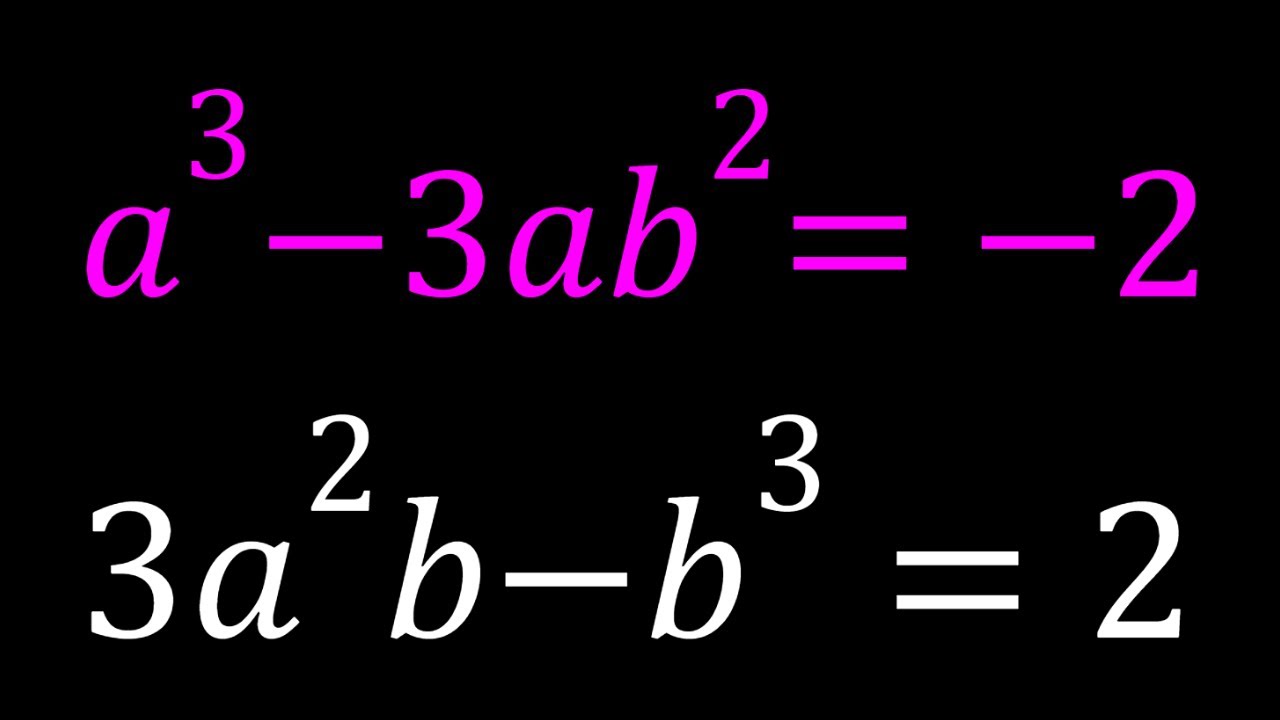 Solving a Cool Cubic System | Math Olympiads - YouTube