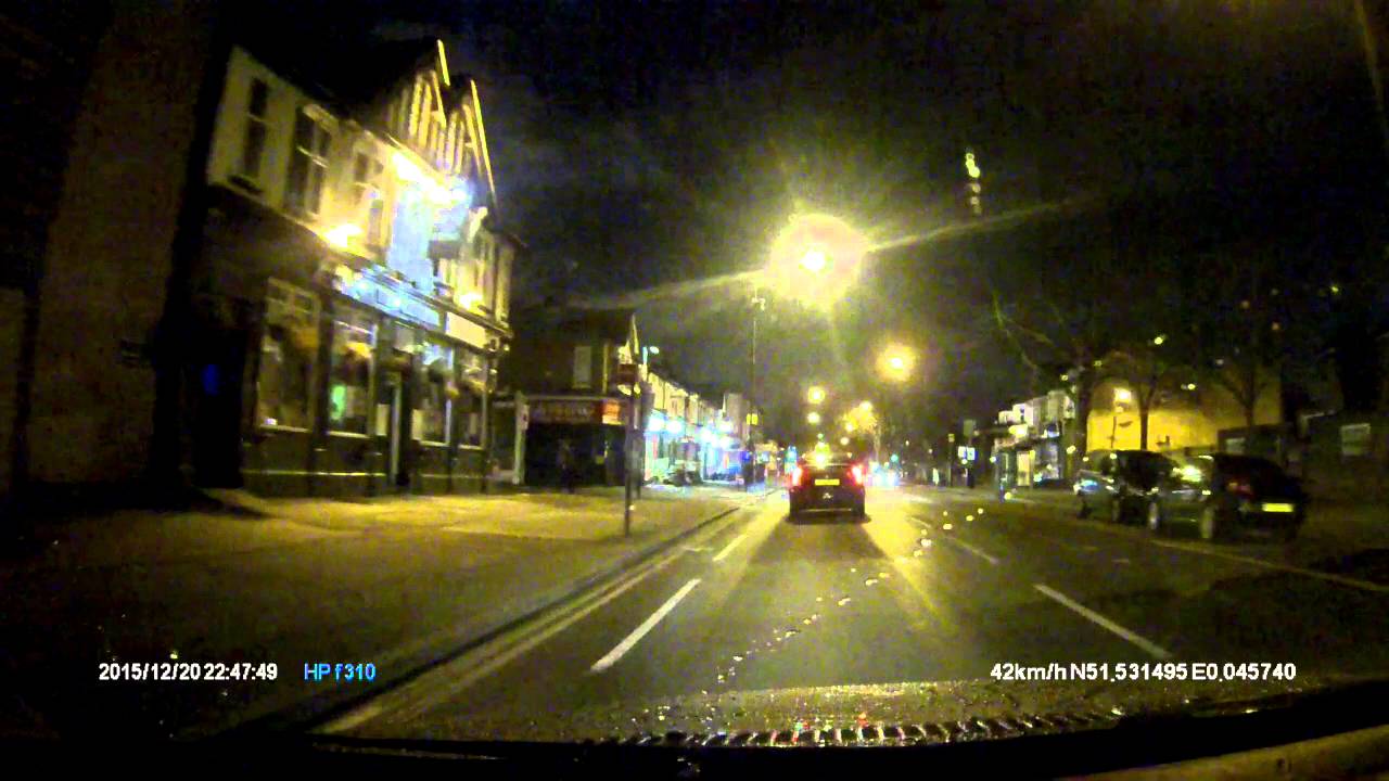 A124, Barking Road - Speed Camera Randomly Flashed - YouTube