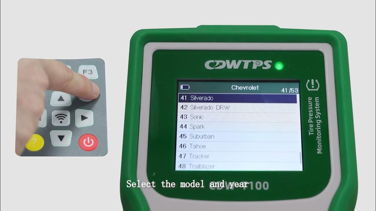 OE TPMS USE TOOL （CDWTPS） - YouTube