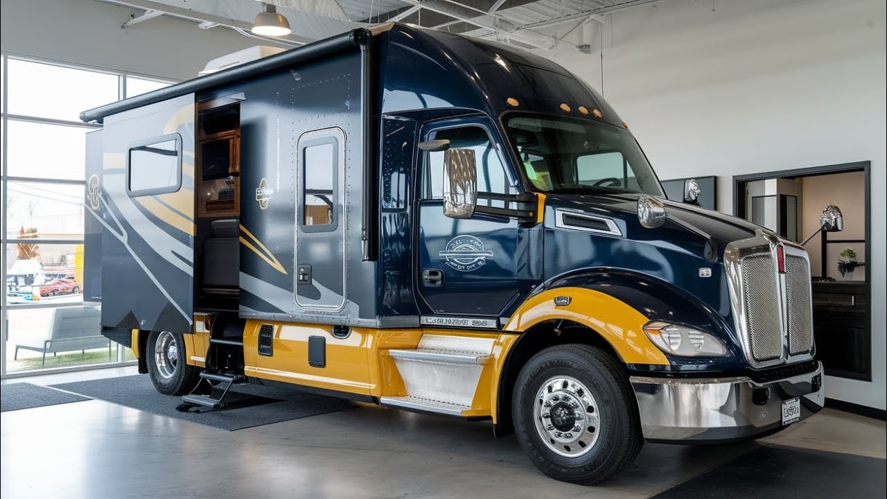 2025 Kenworth W900 Camper Motorhome – The Ultimate Luxury RV on Wheels ...