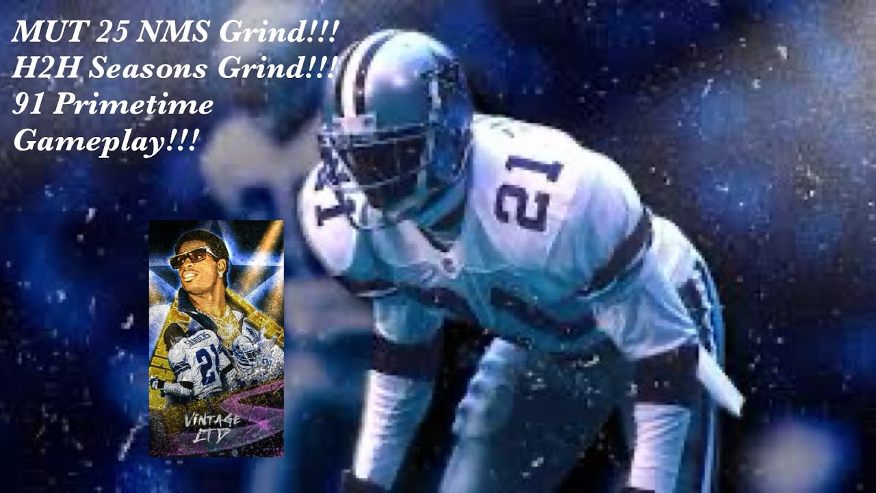 MUT 25 NMS Grind!!! Time to get 4 wins in the Gauntlet!!! 91 Primetime ...