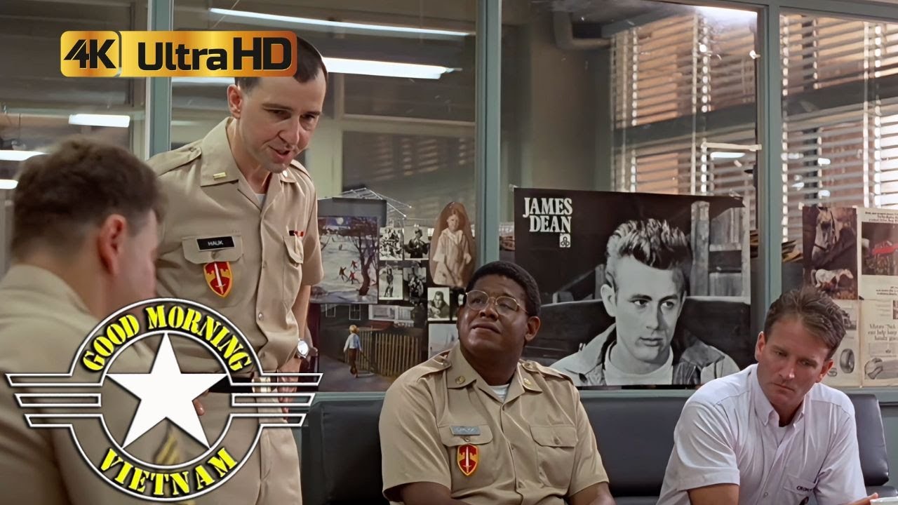 Good Morning Vietnam Lt Haulk Meeting After Adrians Show About The Vp's ...