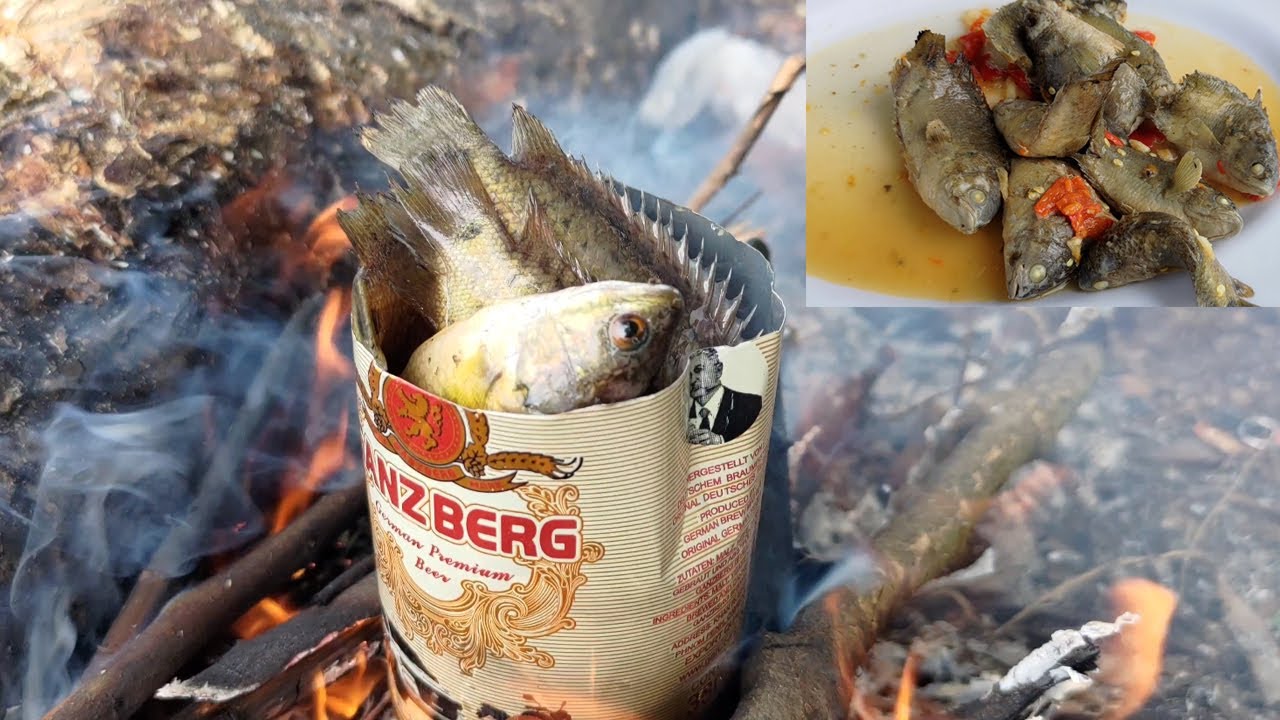 AMAZING COOKING 10 FISHES IN BEER CAN | Culture food cooking very ...