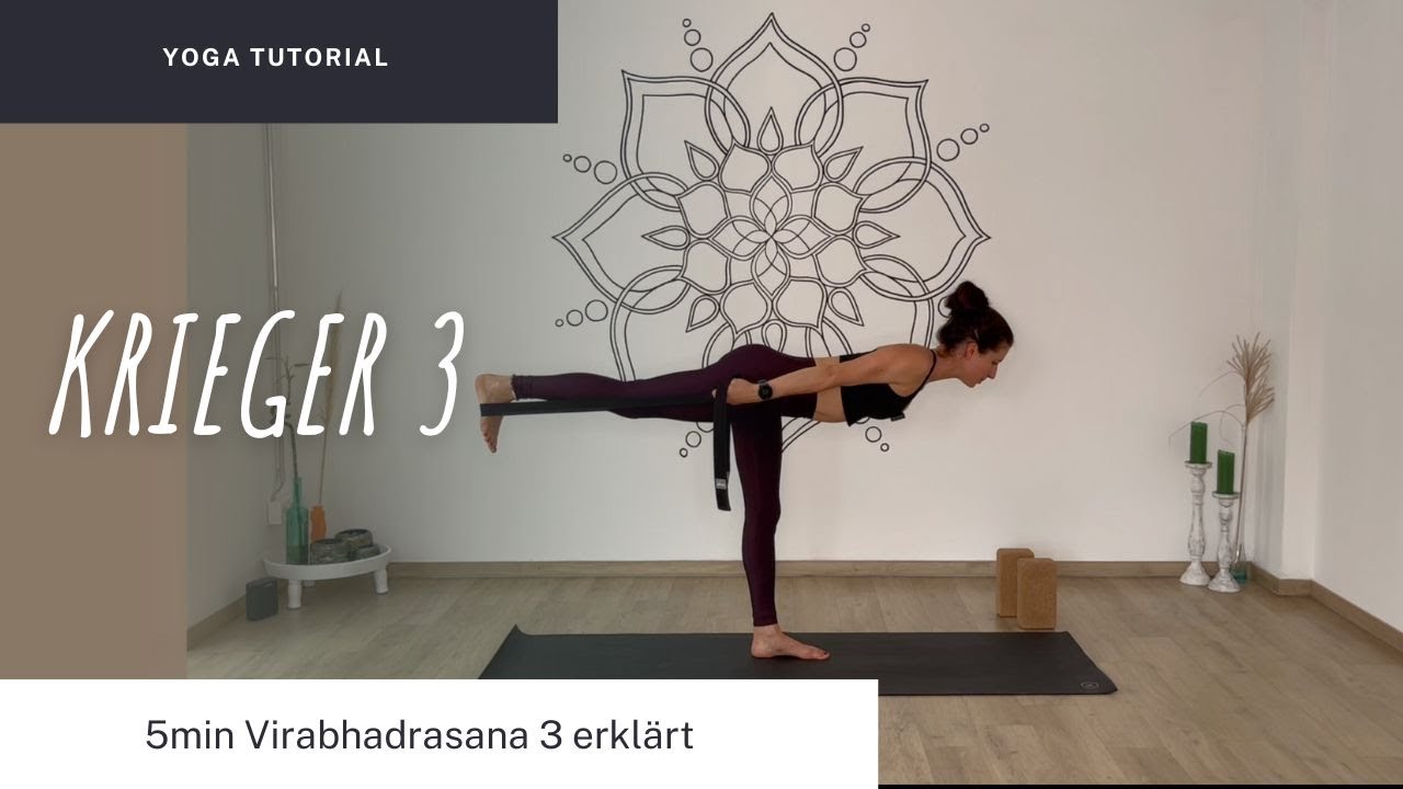 Krieger 3 im Yoga | Anleitung & Variationen für Anfänger ...
