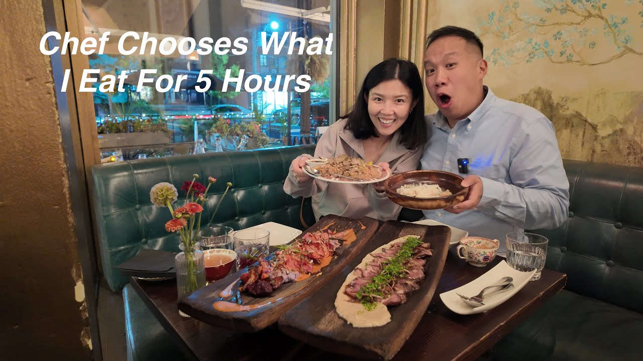 Eating the Whole Menu At My Favourite Restaurant in Toronto - YouTube