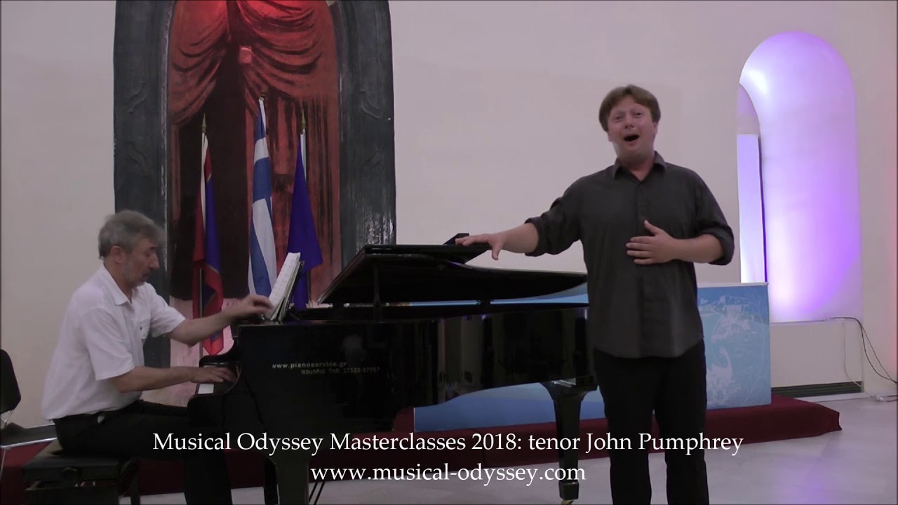 Musical Odyssey Masterclasses 2018 prizewinner's concert: tenor John ...
