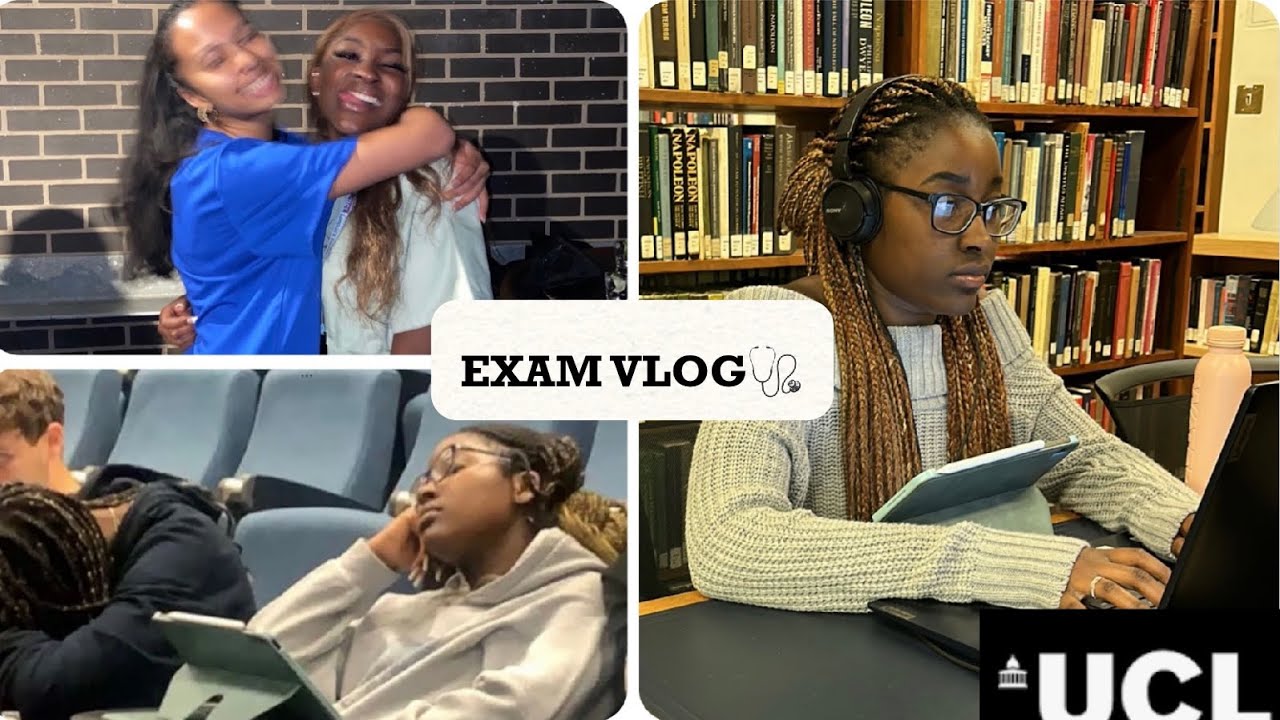 UCL EXAM WEEK VLOG | 2ND YEAR MEDICAL STUDENT🩺🫁🫀 - YouTube