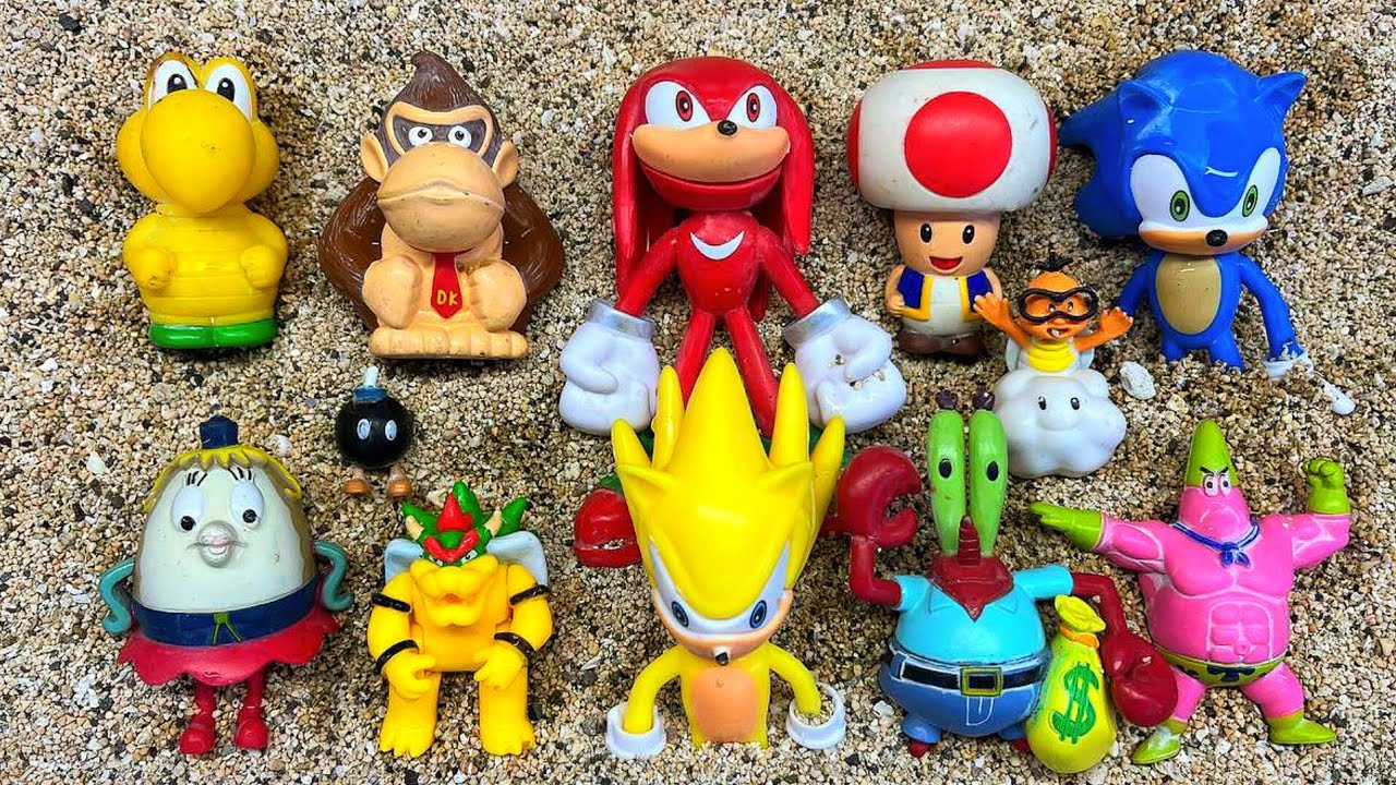 MARIO VS SPONGEBOB SQUAREPANTS VS PATRICK,SQUIDWARD,GARY,DONKEY KONG ...