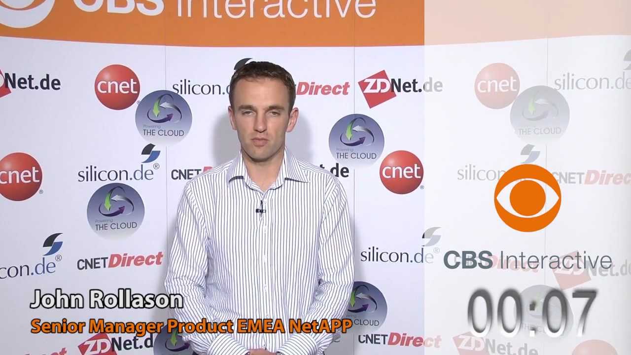 John Rollason, NetAPP - ZDNet.de - CBS Interactive - One Minute Pitches ...