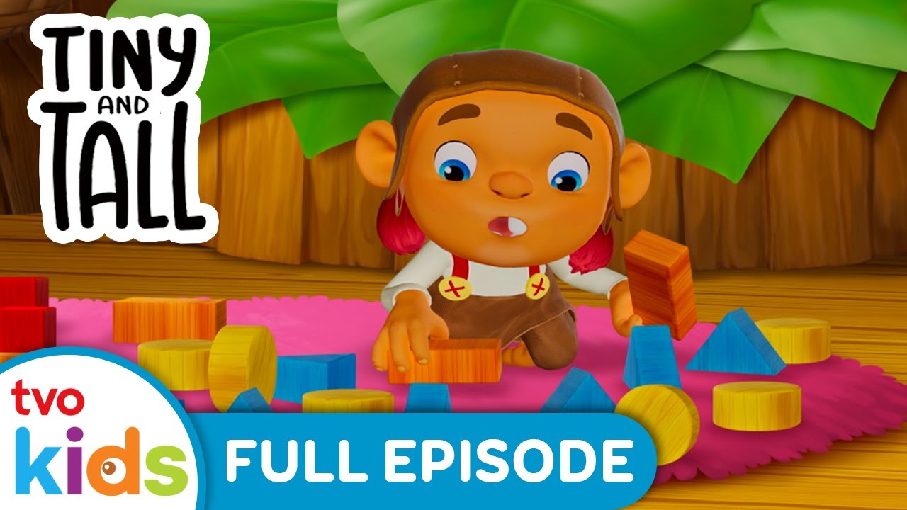 Block Party 🧱 | TINY AND TALL 🧌 | Teaching Preschool Math Through Play ...