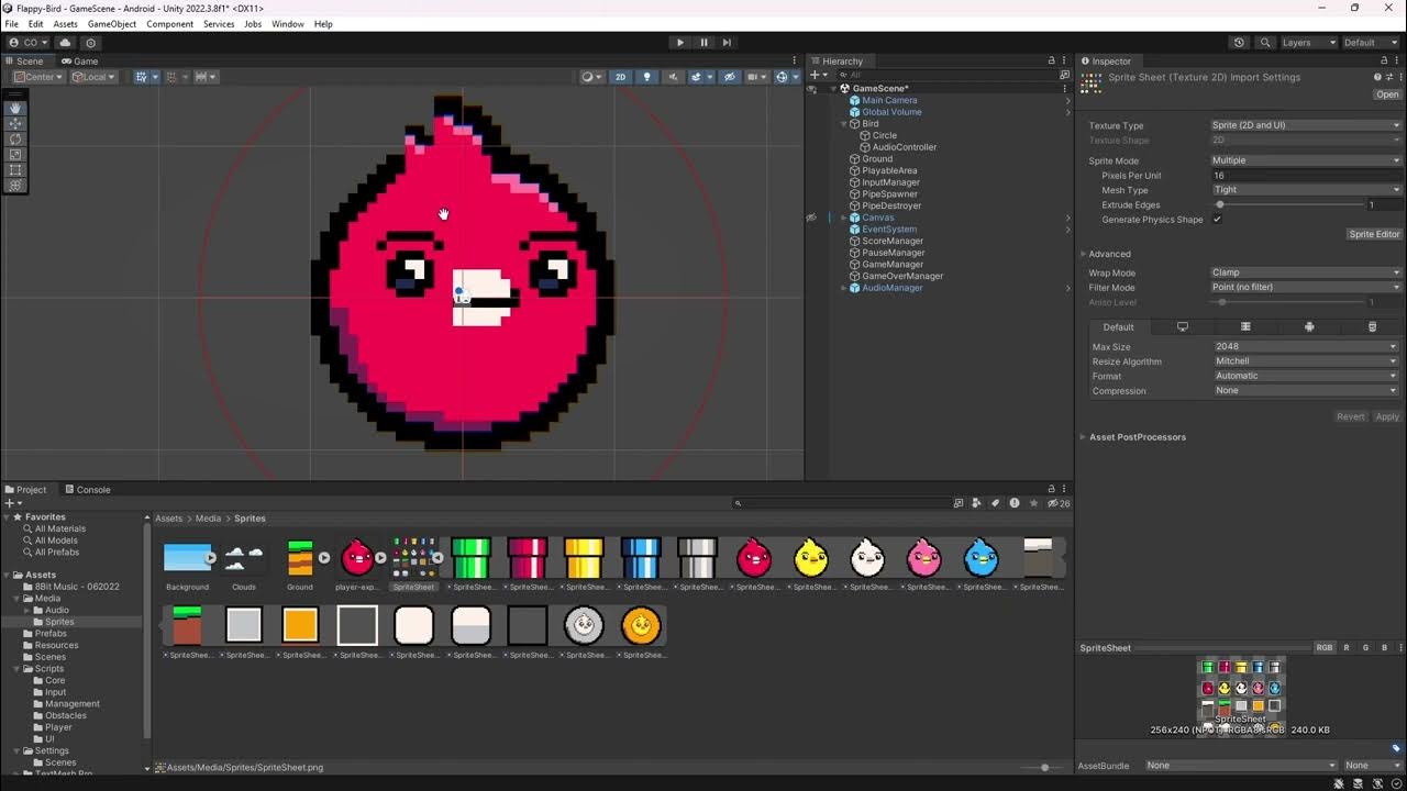 Usar sprites en Unity | Unity Workshop - YouTube