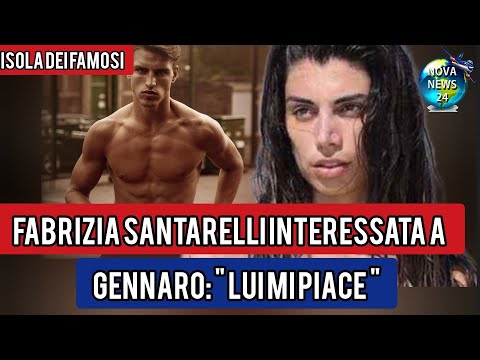 Isola dei Famosi colpo di fulmine di Fabrizia Santarelli nei confronti di Gennaro Auletto:\