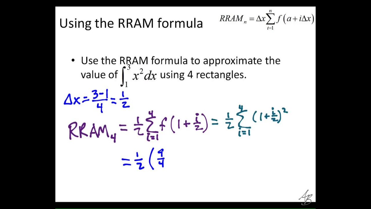 The RRAM Formula Examples - YouTube