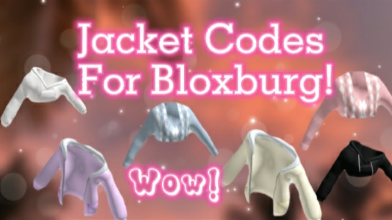 Jacket Codes For Bloxburg/XxcreamxX - YouTube