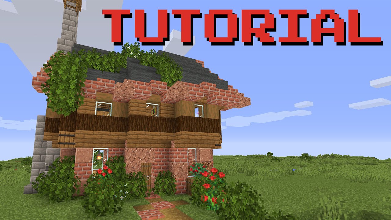 Diagonal English Cottage | Minecraft Building Tutorial - YouTube