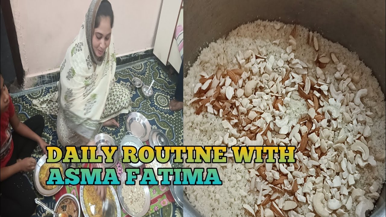 daily routine with asma Fatima 😊 - YouTube