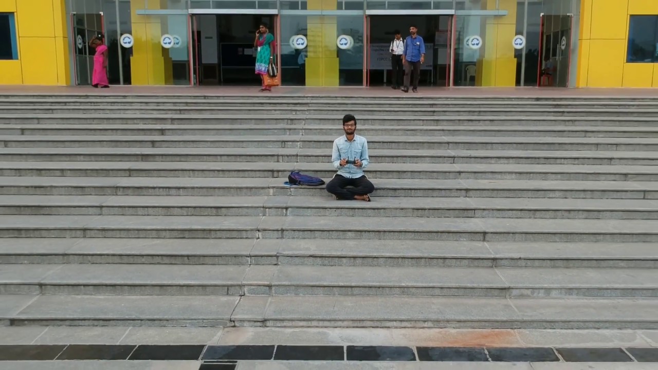 SRM University- Aerial View of Tech Park by DJI Spark - YouTube