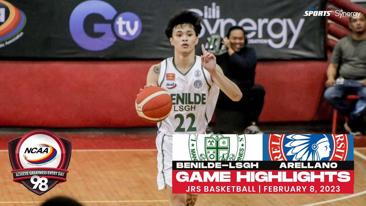 NCAA Season 98 | Game Highlights: LSGH vs Arellano | February 8, 2023 ...