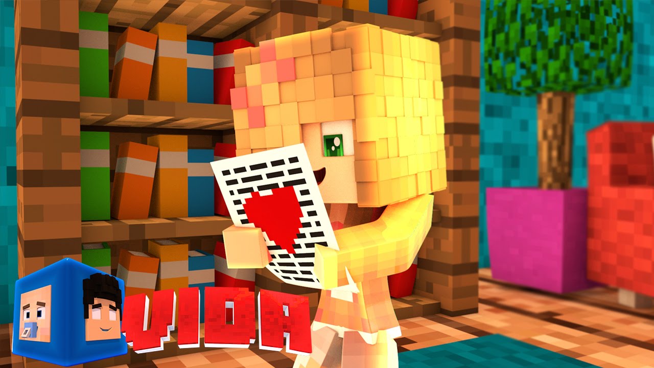 Minecraft : CARTINHA DE AMOR !! #102 (MINECRAFT VIDA ) - YouTube