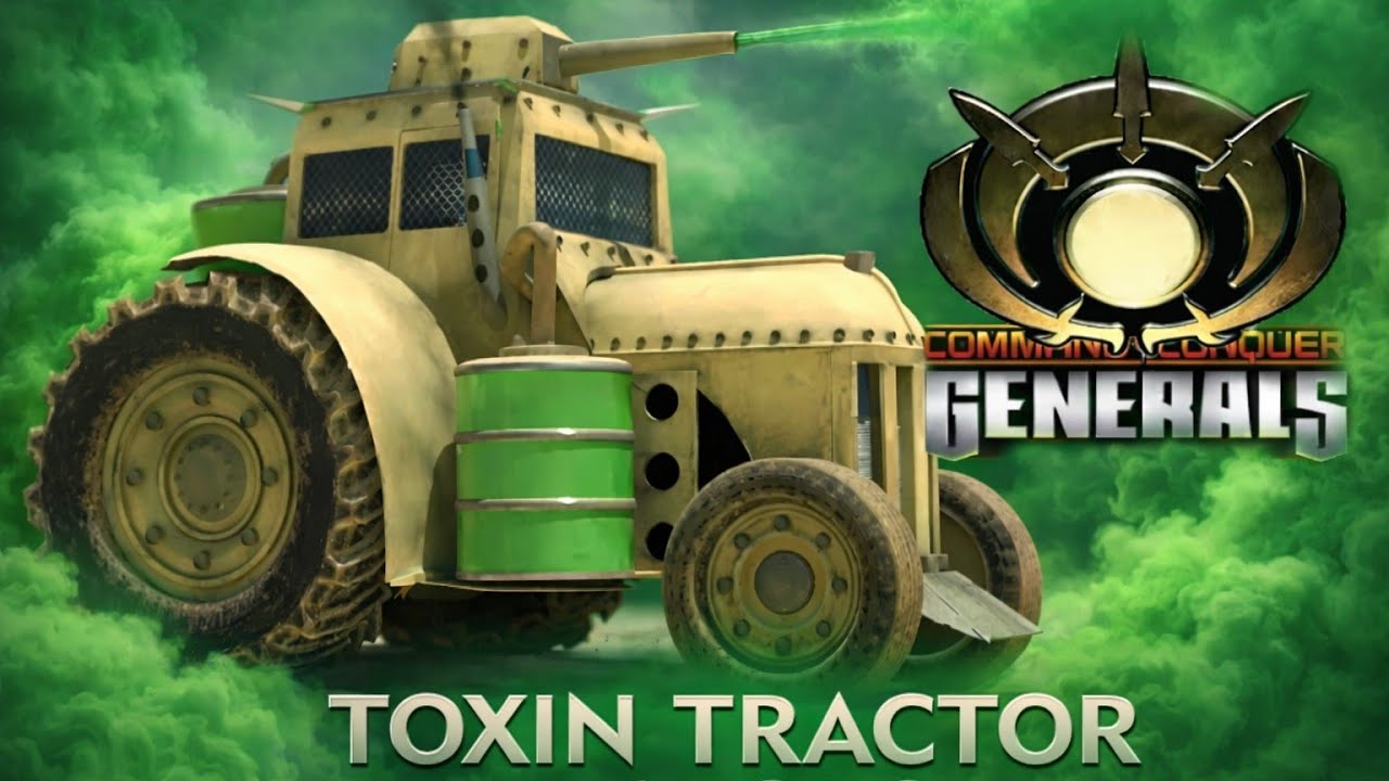 C&C GENERALS - TOXIN TRACTOR ANIMATION - YouTube