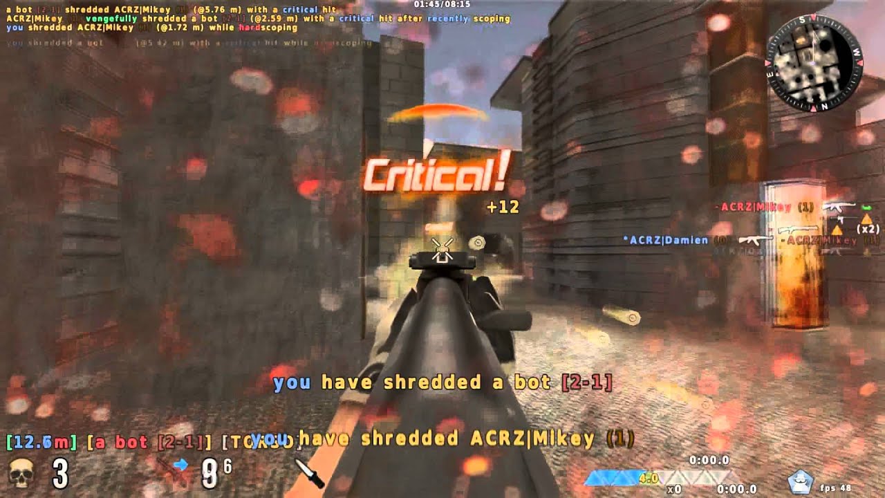 Assault Cube Reloaded Live Gameplay w/ FuzzyTheKoala - YouTube