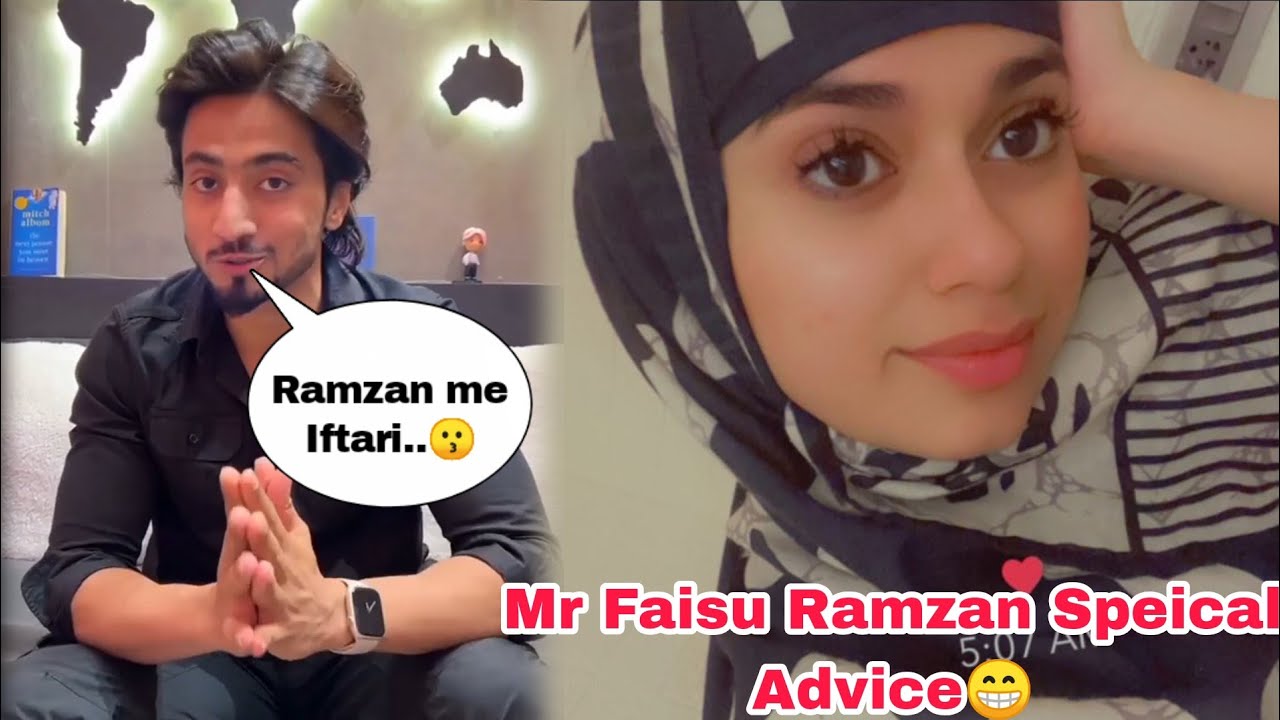 Mr Faisu Ramzan Advice For His Youtube Family🤲💘 - YouTube