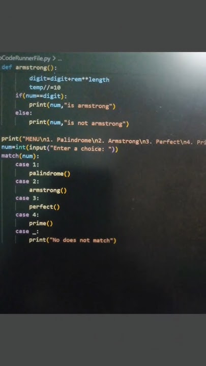 Python program|Perfect Palindrome Abstract no.||#coding #prime #shorts # #music #python ...