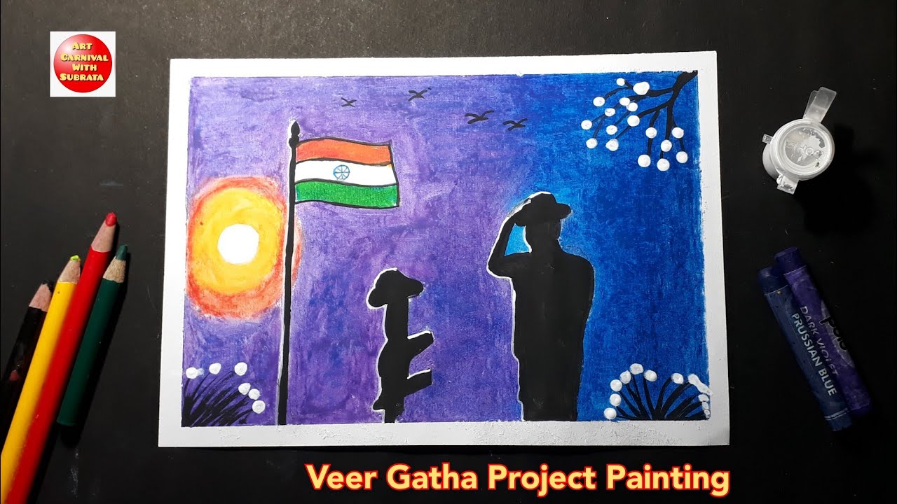 Veer Gatha Project Painting 🪖 / Name of the Gallantry Award Winner ...