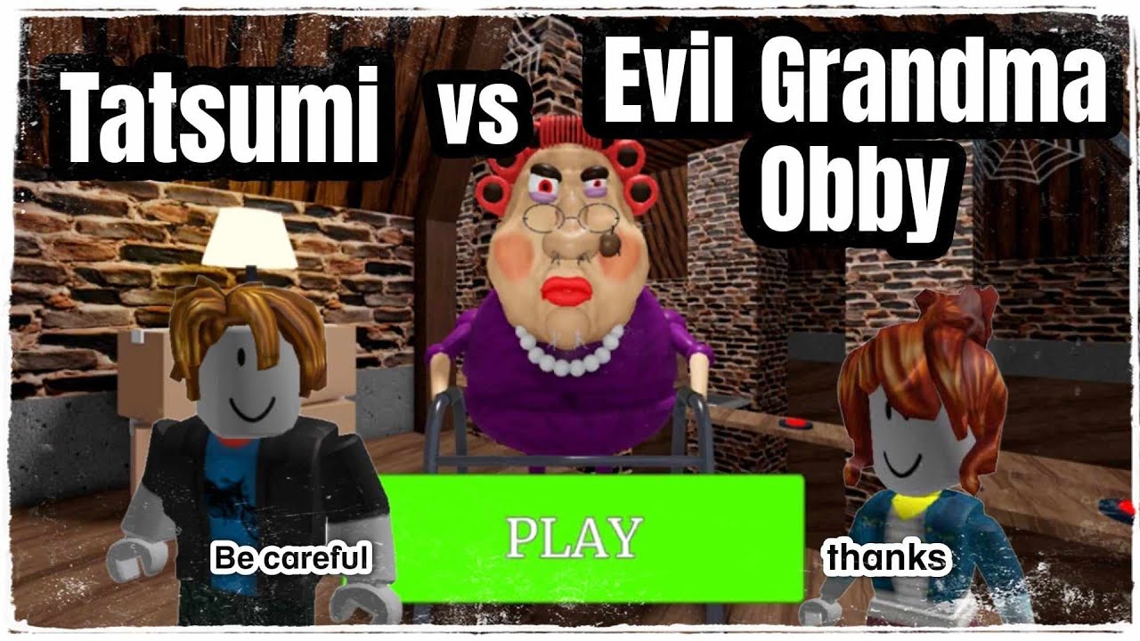 Roblox Escape Evil Grandma Obby New Obby Walkthrough Youtube