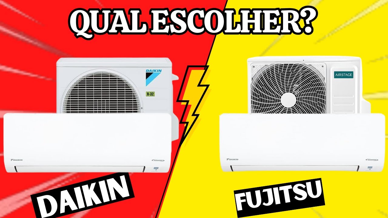 [Comparativo] Qual e o Melhor Ar Condicionado Daikin ou Fujitsu? Qual ...