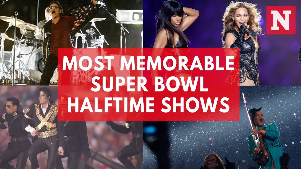 Most Memorable Super Bowl Halftime Shows - YouTube