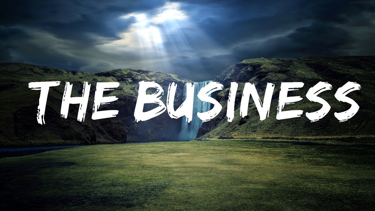Tiësto - The Business (Lyrics) Lyrics Video - YouTube