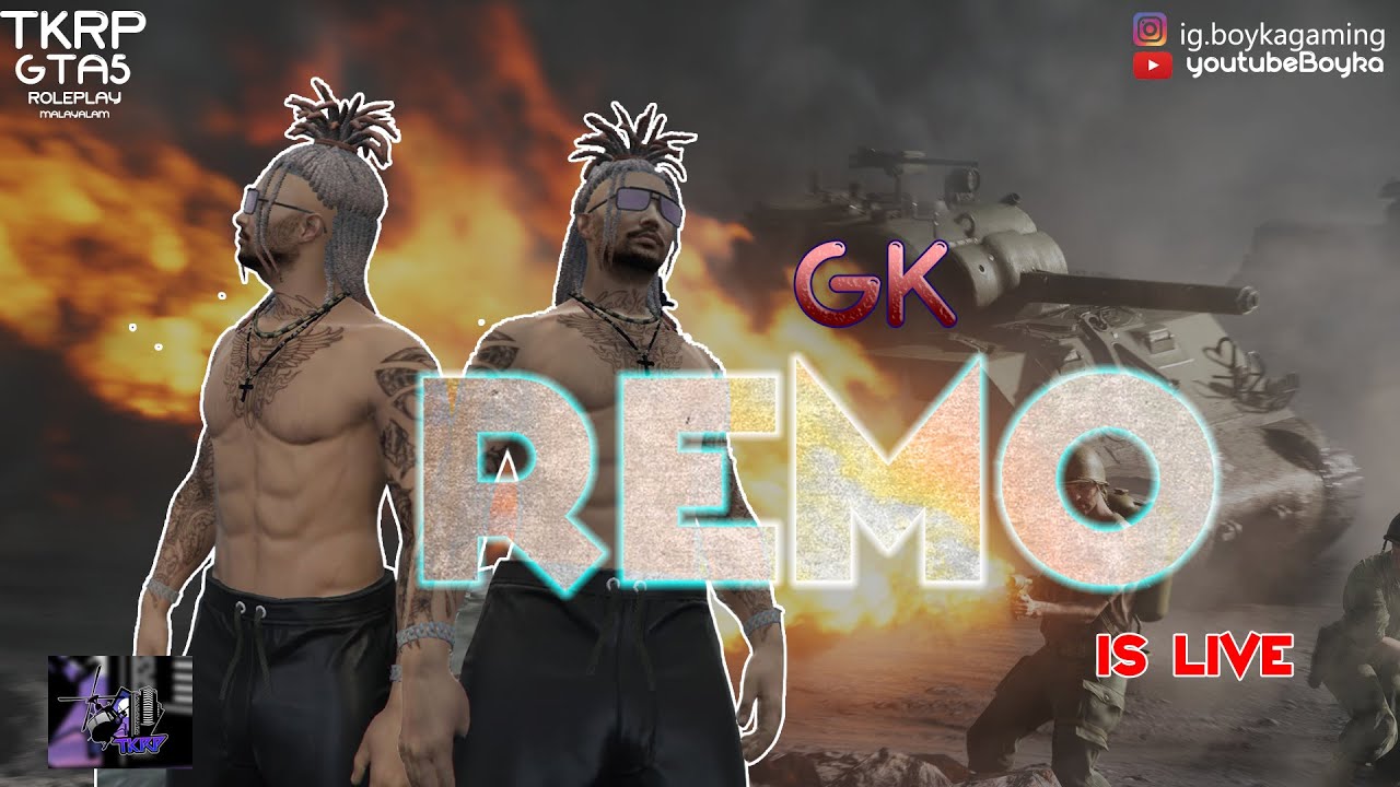 REMO Here ! | TKRP | GK REMO | GANG GK | GTA5 | ROLEPLAY | Subscribe ...