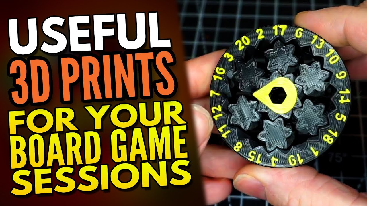 Useful 3D Print for your Board game sessions - easy to print and pretty ...