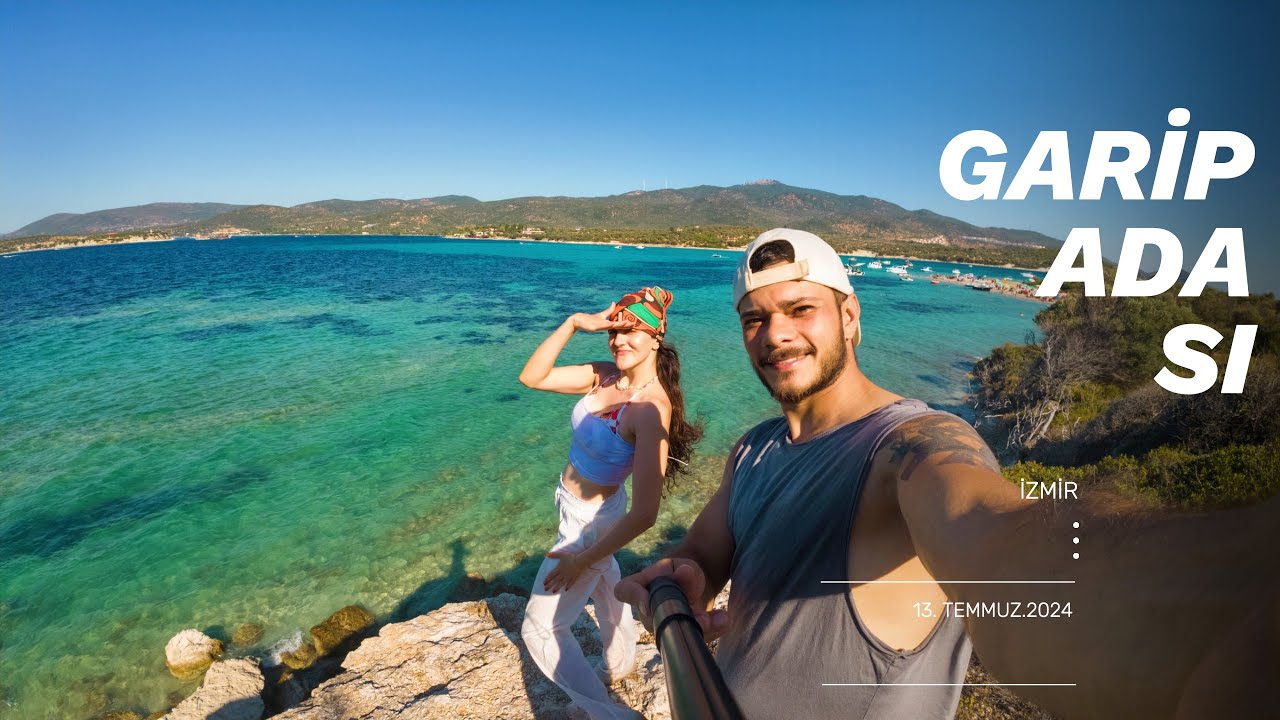 İZMİR DİKİLİ - GARİP ADASI - KALEM ADASI - BADEMLİ ILICASI! KAMP ...