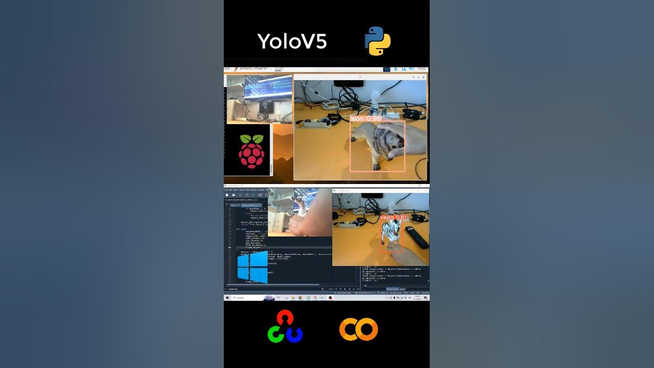 Visión Artificial Yolov Detección De Objetos 😉 Raspberry Pi Vs Windows 😉 Opencv Youtube