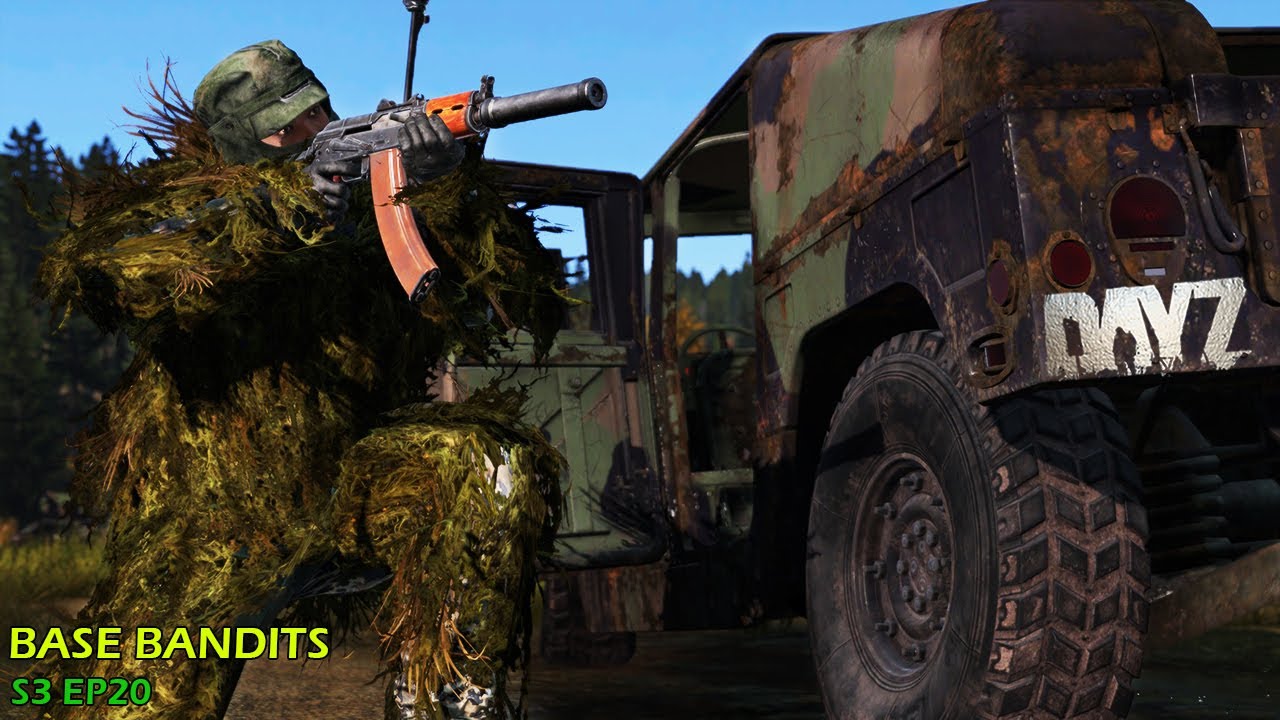 Dayz - The Base Bandits - Solo Vs SQUADS at MYSHKINO Military - S3 Ep20 ...