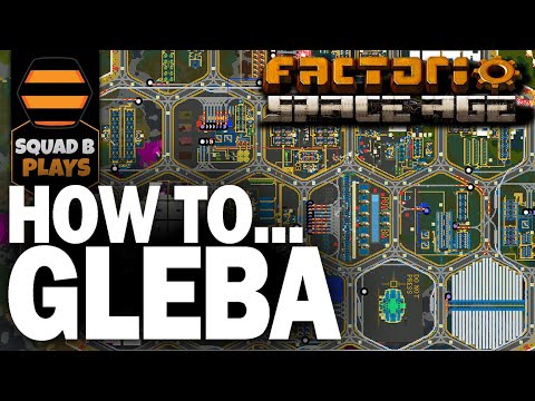 FACTORIO SPACE AGE - GLEBA - A PLACE OF TERROR - HOW TO BUILD ON THE ...
