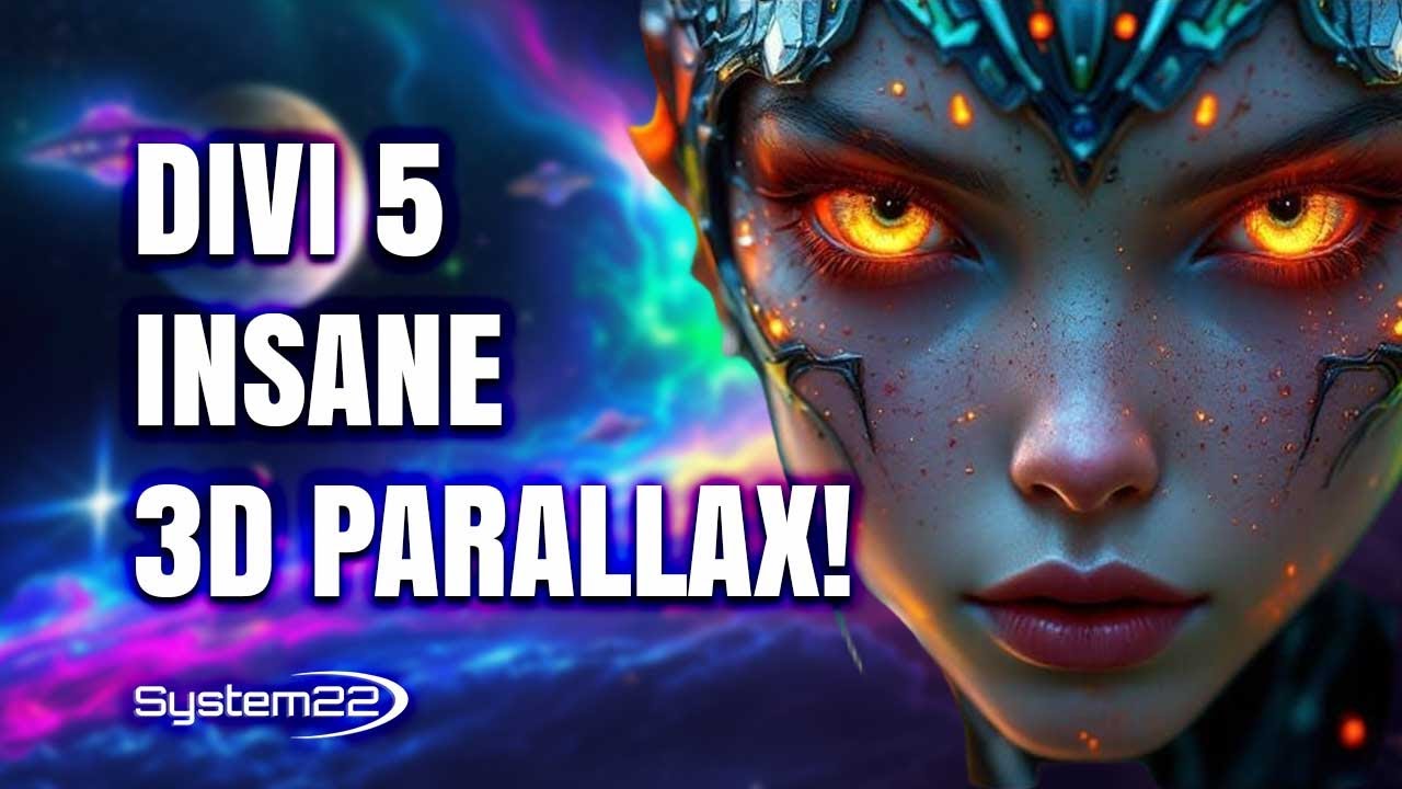 Divi 5 3D Parallax Magic! Build an INSANE Animated Scrolling Section (No Code!) - YouTube