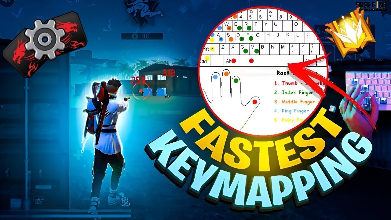 🔥 Best Keymapping for Fastest Gameplay in Free Fire | Pro Settings ...