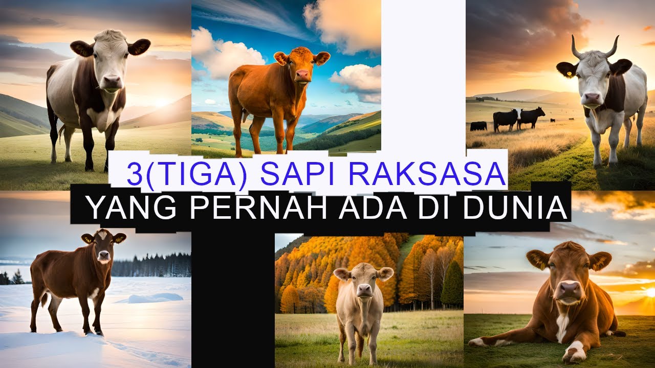 Sapi SULTAN seberat 1 TON lebih - YouTube
