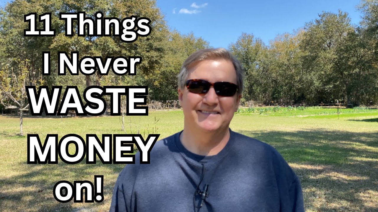 11 THINGS I NEVER WASTE MONEY ON - YouTube