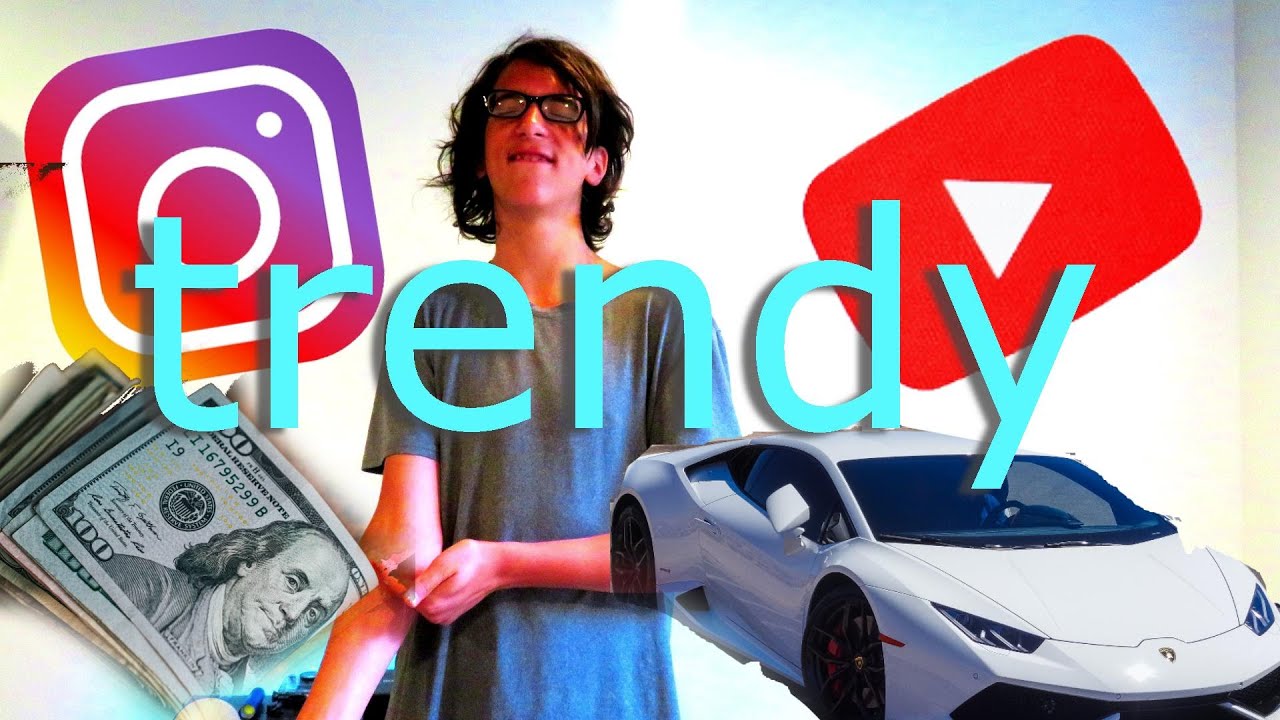 trendy youtubers... - YouTube