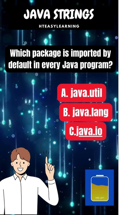 Which package is automatically imported in every Java program? - YouTube