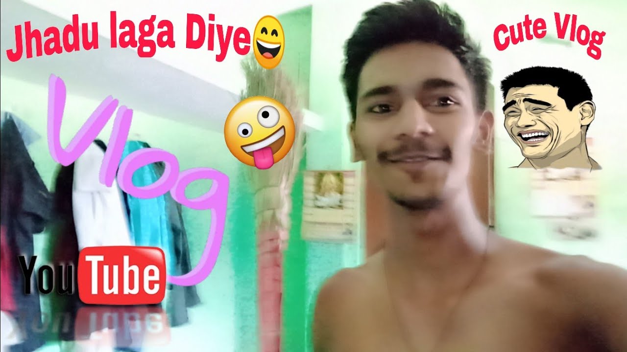 Jhadu Laga Diye Room Me 😄@souravjvlogs - YouTube