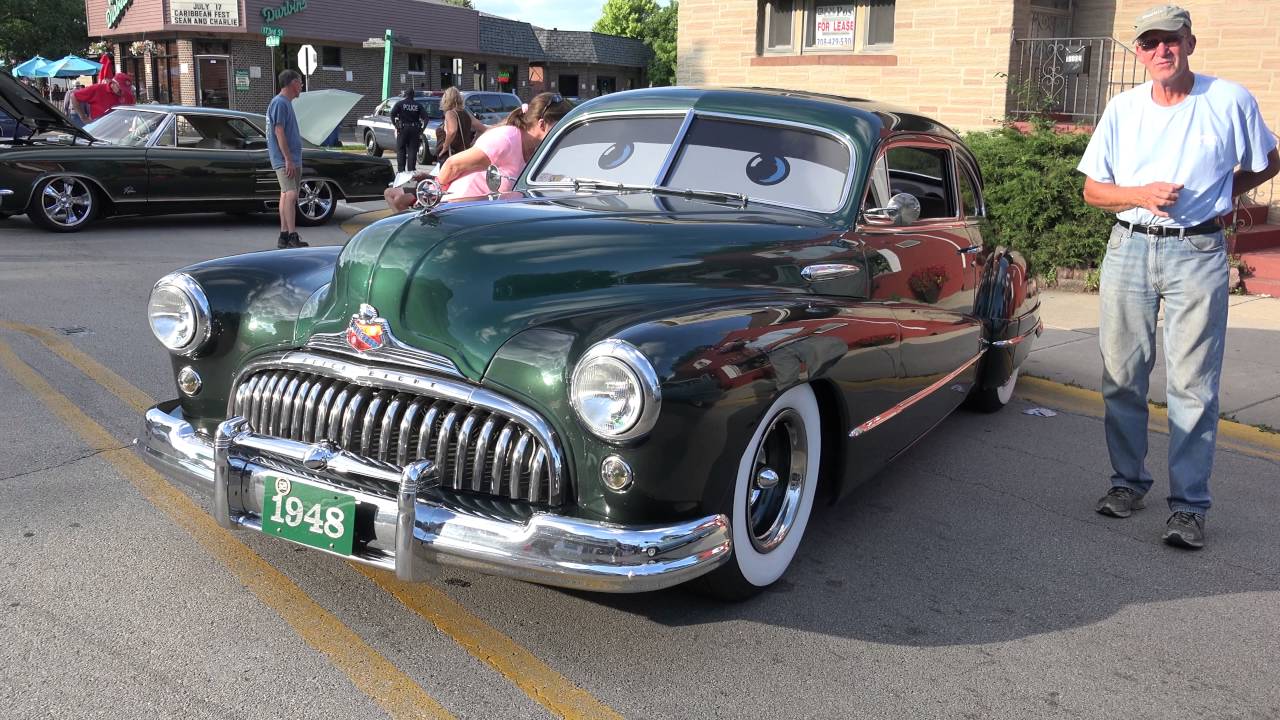 1948 Buick Sedan Met - Tinley Car Show - YouTube